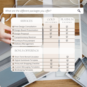 Kindred Design – Specializing in Vacation Rental Interior Design